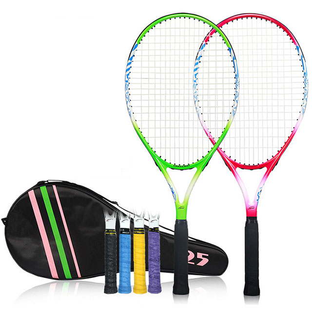 Carbon fiber one piece tennis racket