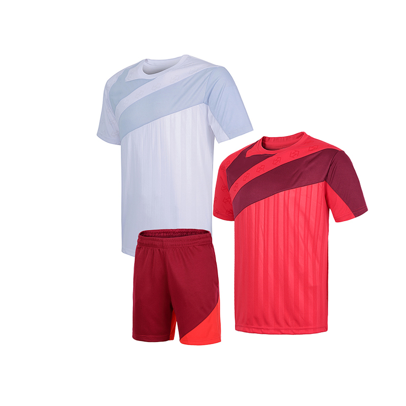 Custom logo printed badminton jersey