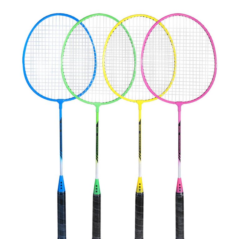 Full and beautiful badminton rackets