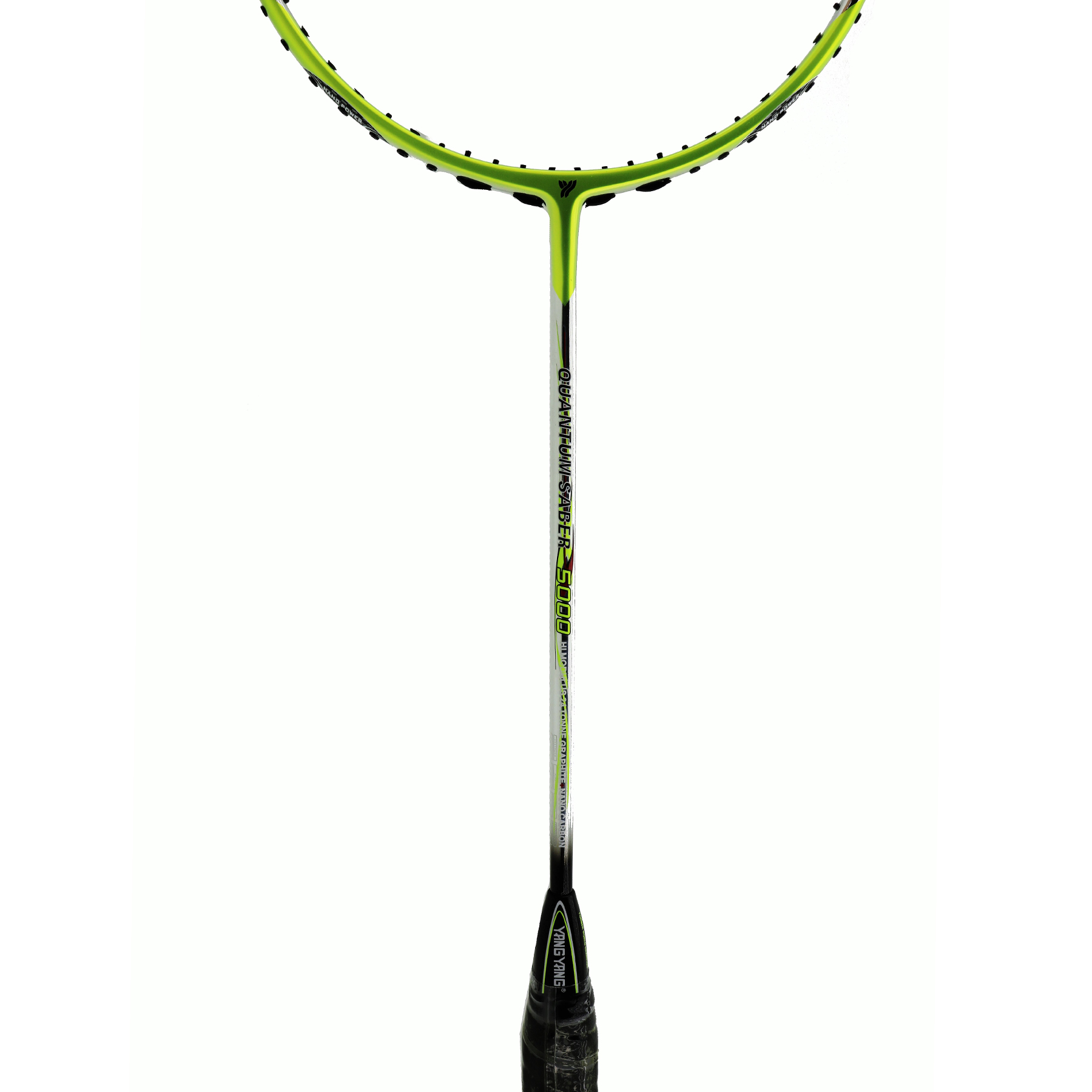 High tensile strength graphite badminton racket