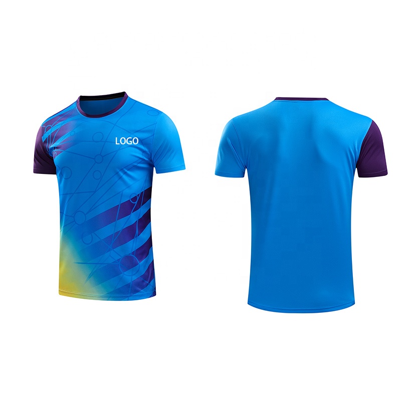 Latest design sublimated badminton jersey