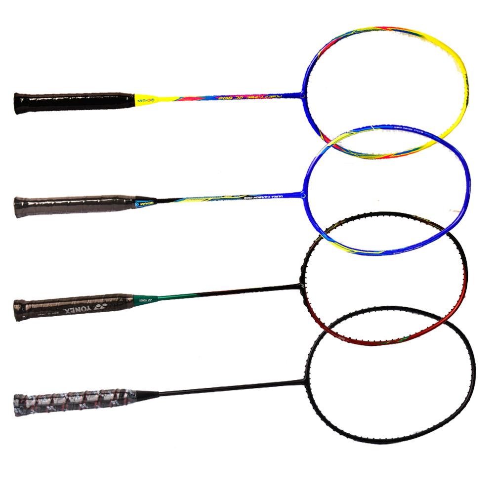 Light weight carbon fiber badminton racquet