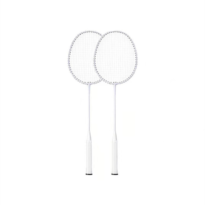 New design steel cheap badminton rackets