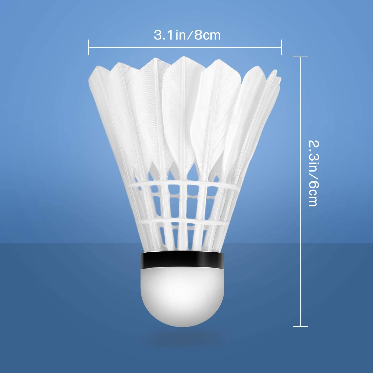 Outdoor sports hight speed training shuttlecocks