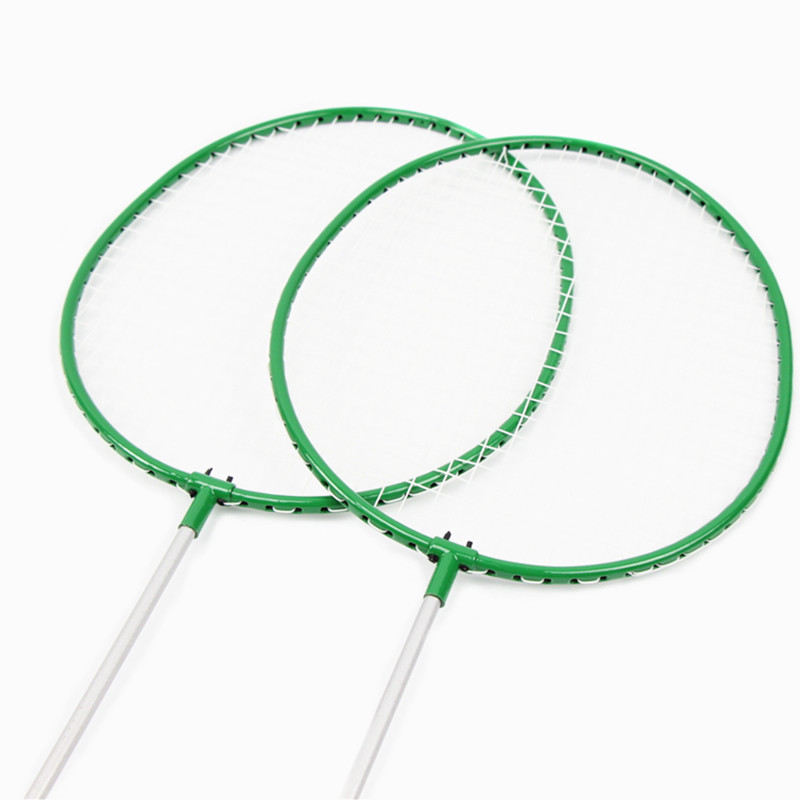Promotion quality steel bat badminton rackets